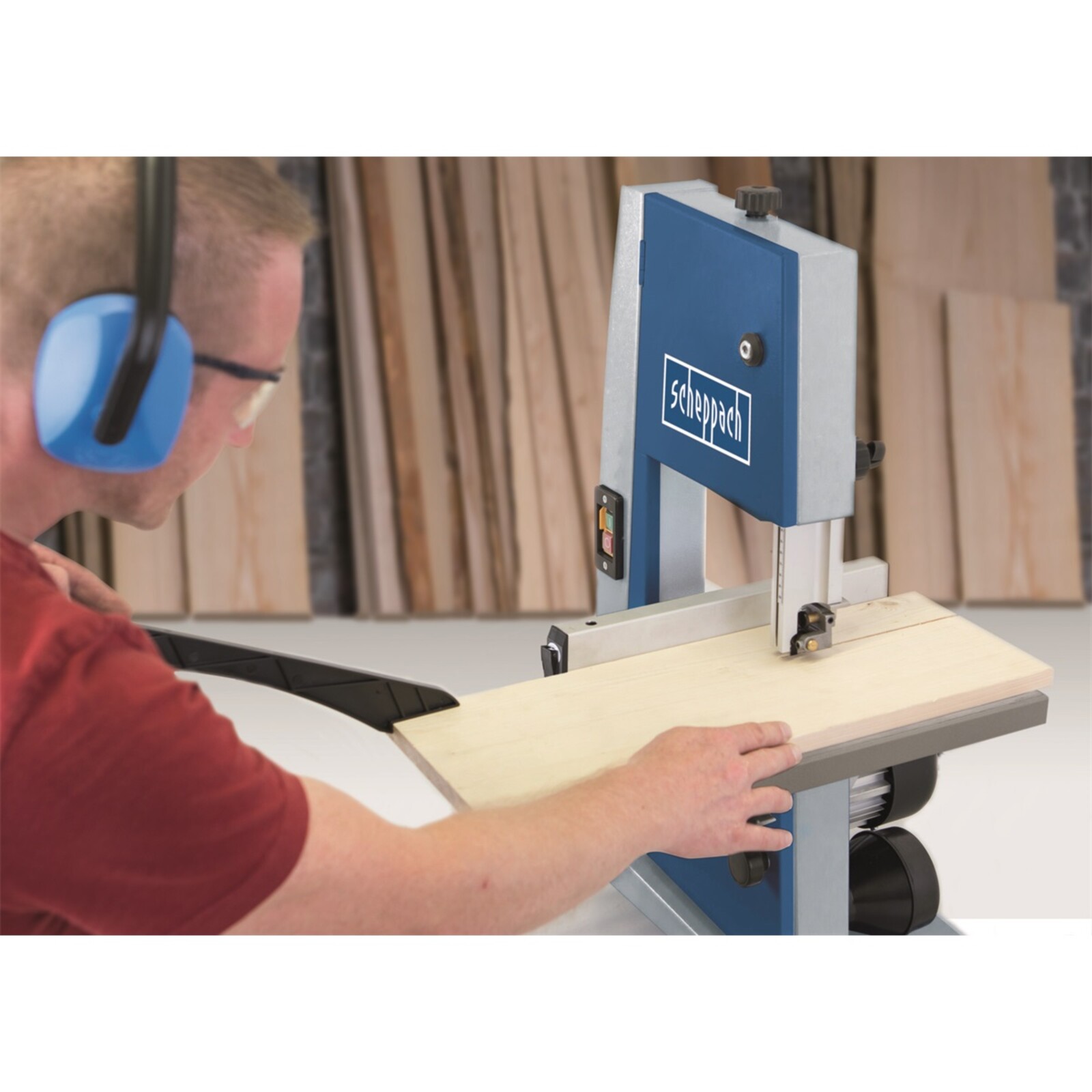 Scheppach Basa 1 - pásová pila 230 V | zeleneudoli.cz