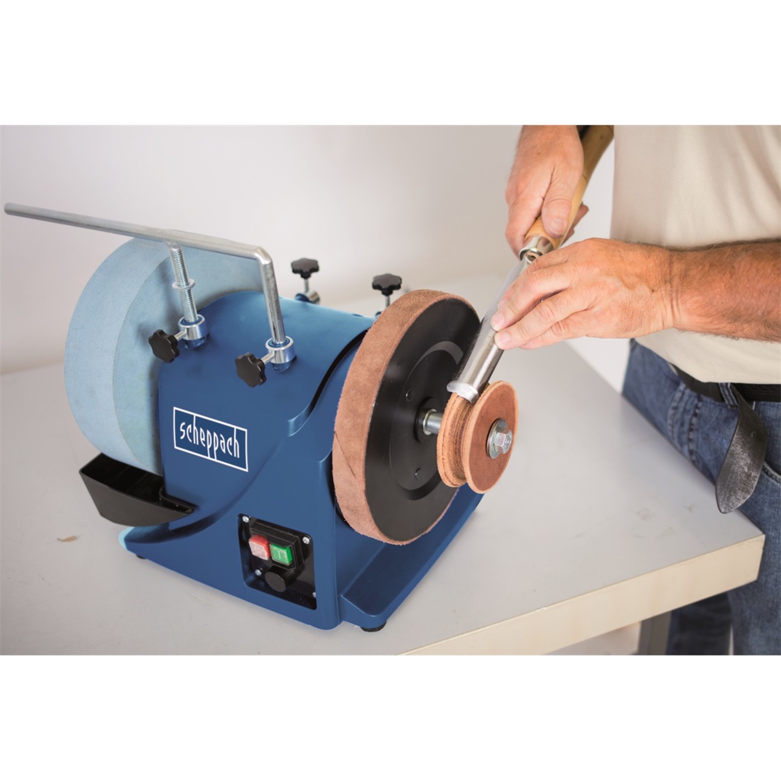 Scheppach Tiger 3000 VS - brousící systém s nastavitelnou rychlostí ...