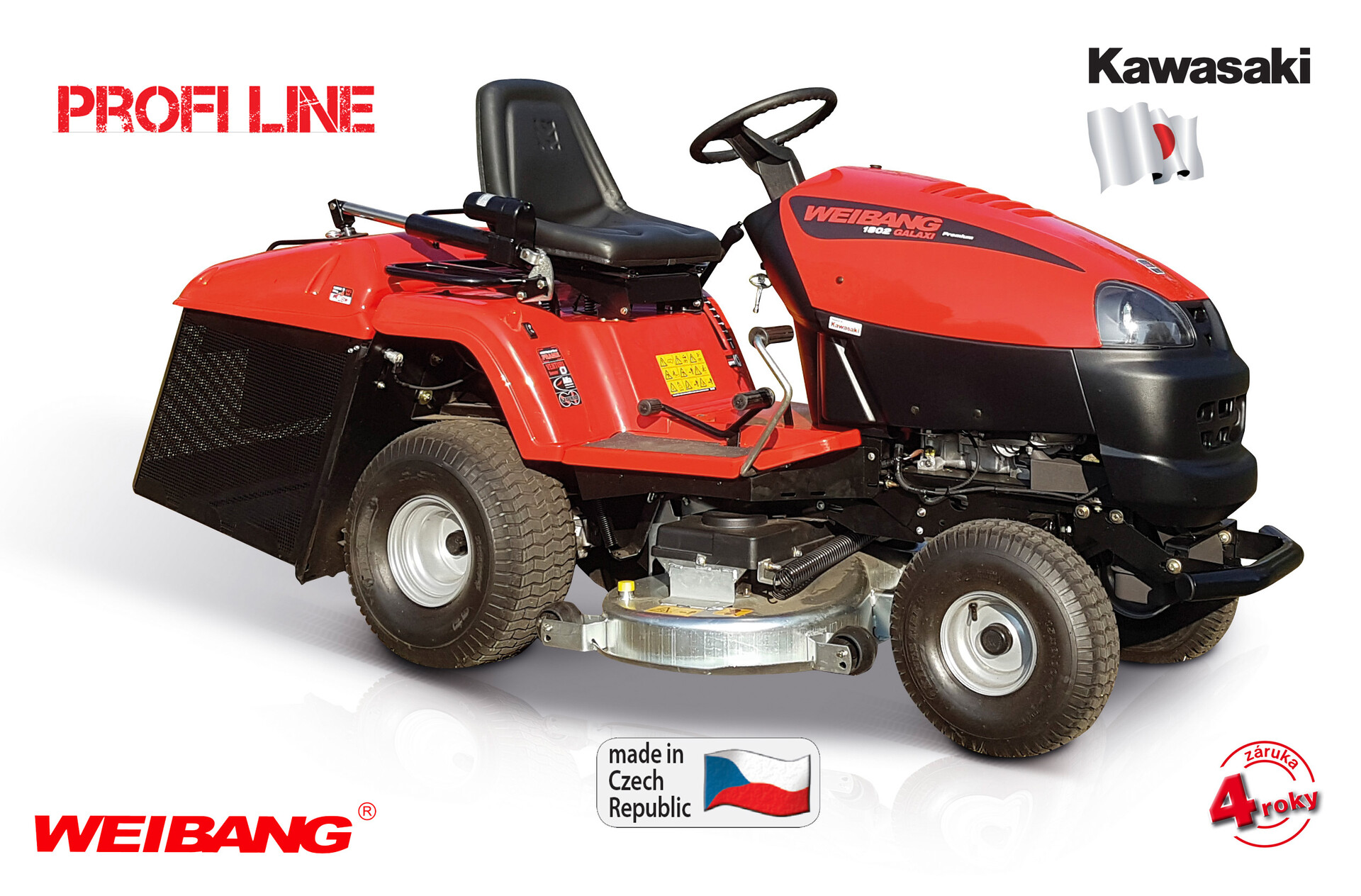 Weibang WB 2002 GALAXI Premium - Zahradní traktor | zeleneudoli.cz